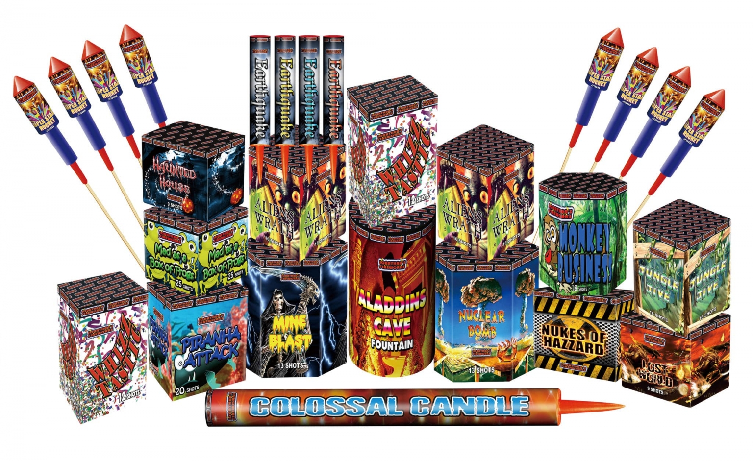 Selection Boxes - Fireworks North West